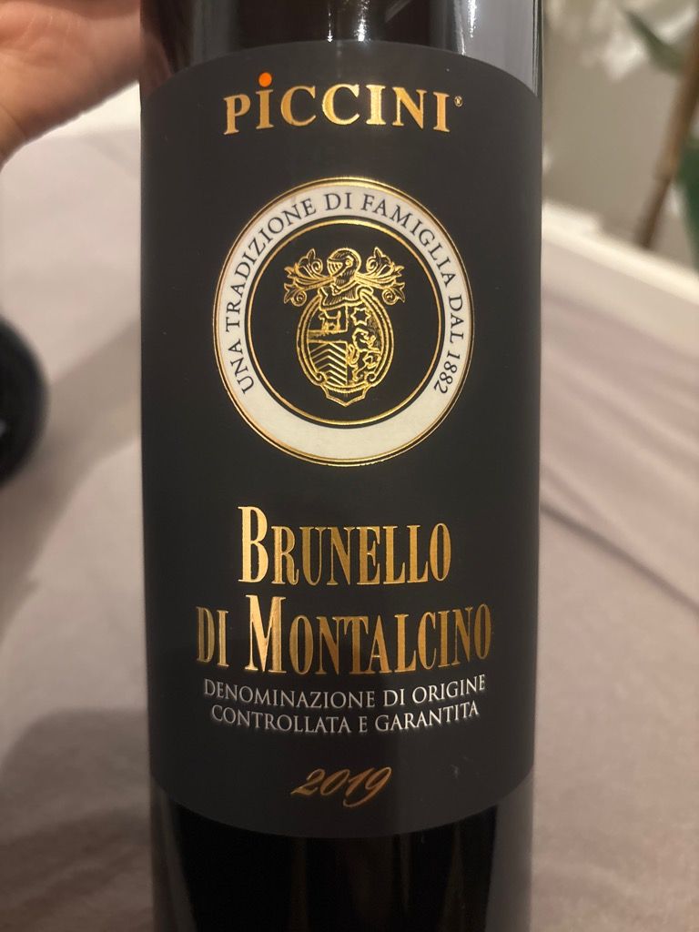 2020 Piccini Brunello di Montalcino, Italy, Tuscany, Montalcino ...