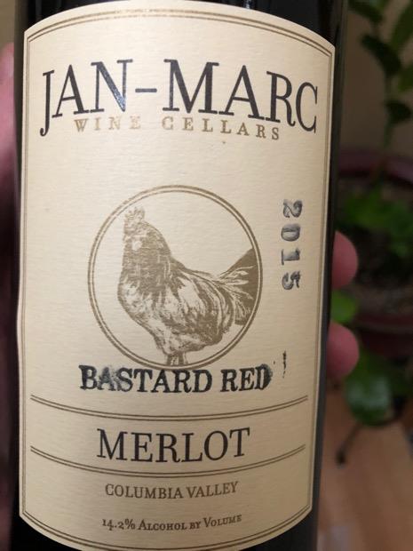 2015 Jan-Marc Wine Cellars Merlot, USA, Oregon/Washington, Columbia ...