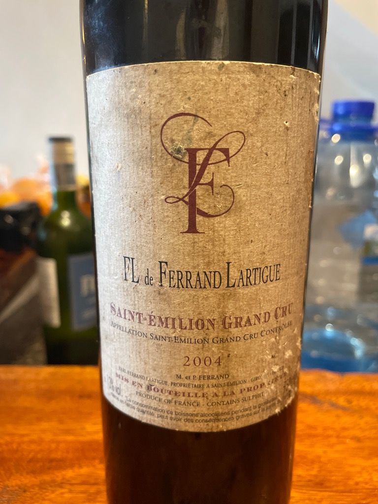 2004 FL de Ferrand Lartigue, France, Bordeaux, Libournais, St. Émilion ...
