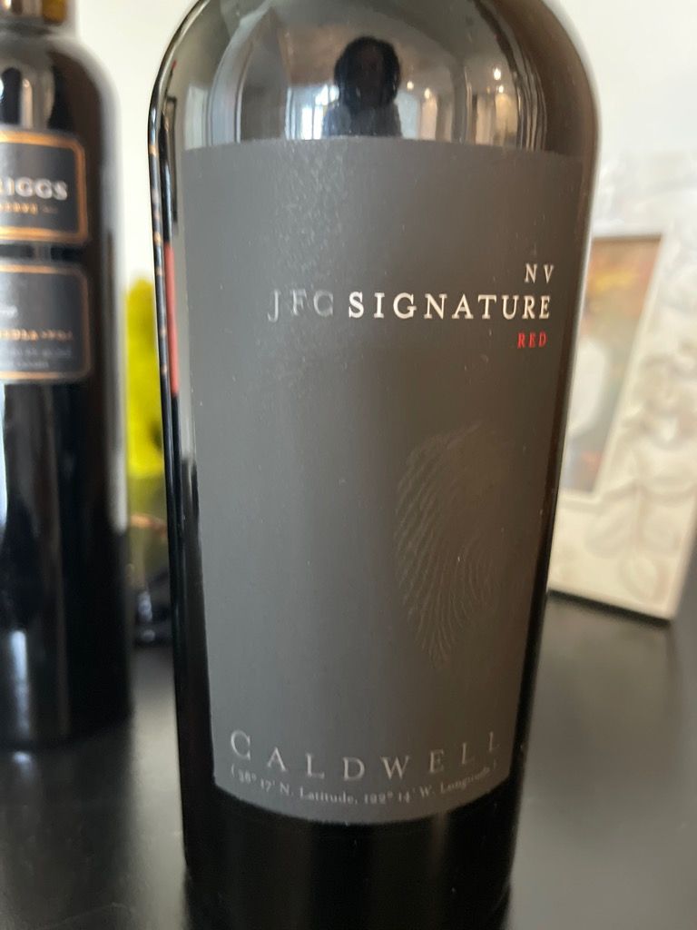 2012 Caldwell Cabernet Sauvignon JFC Signature, USA, California, Napa Valley, Coombsville ...