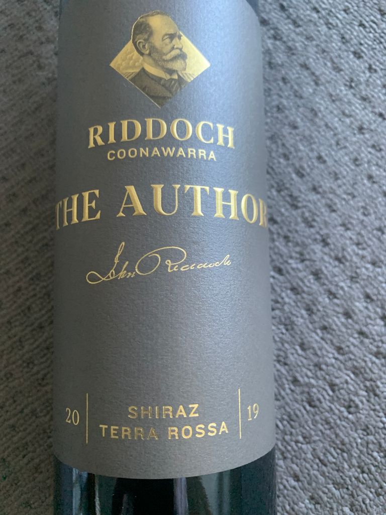 2021 Riddoch Shiraz The Author, Australia, South Australia, Limestone ...