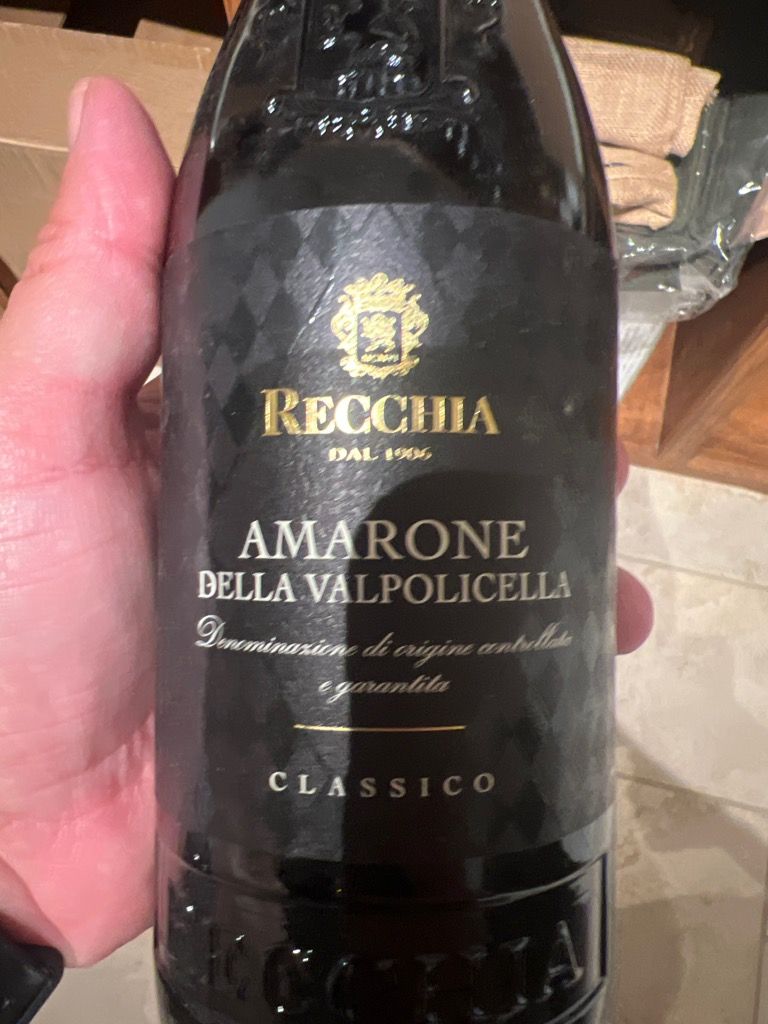 2017 Recchia Amarone della Valpolicella Classico, Italy, Veneto ...