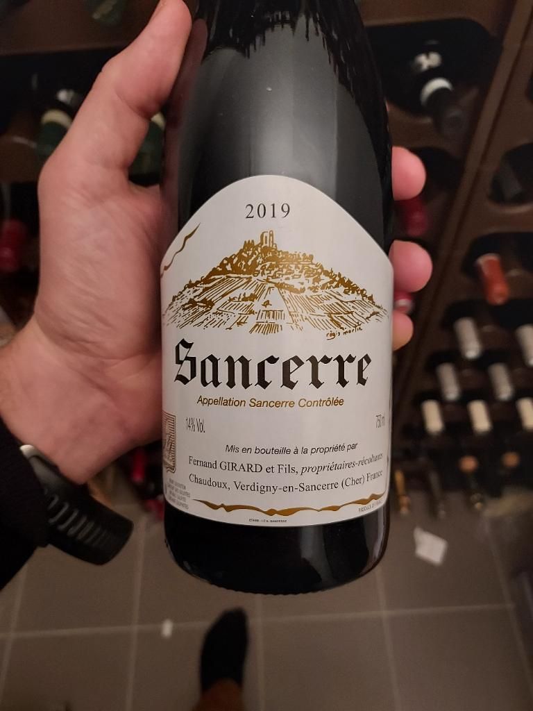 2019 Domaine Fernand Girard Sancerre Rouge La Garenne, France, Loire ...