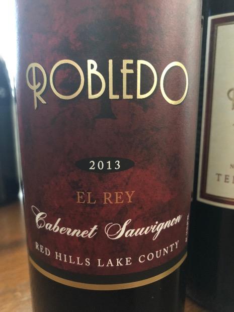 2013 Robledo Family Winery Cabernet Sauvignon El Rey, USA, California ...