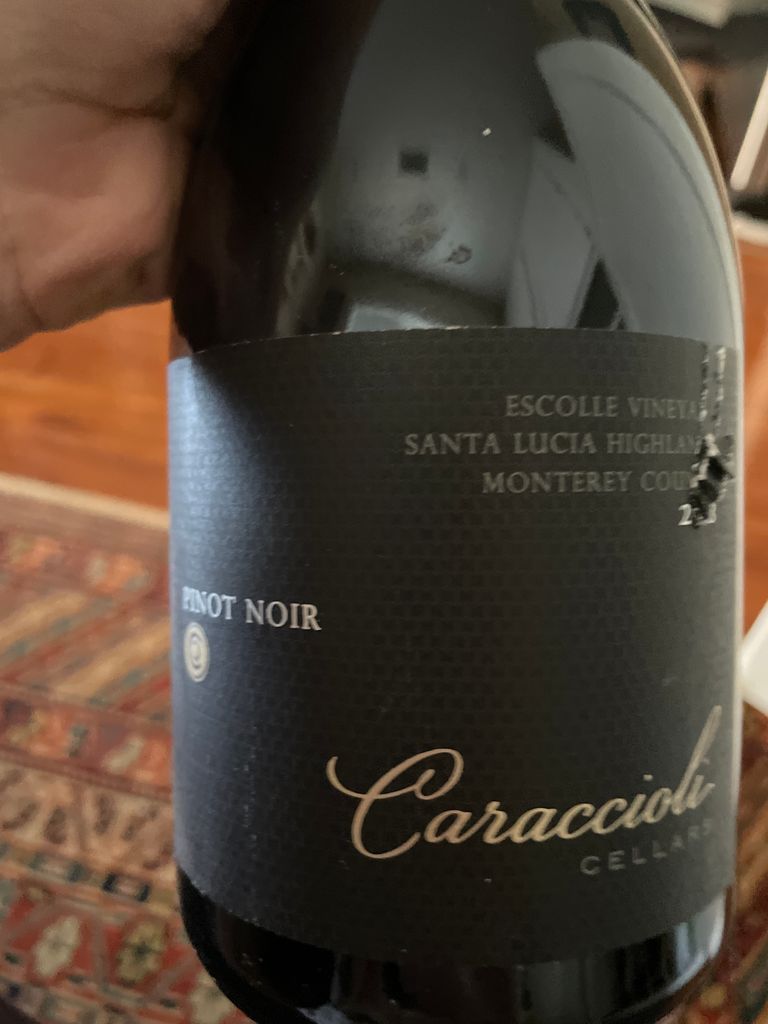 2019 Caraccioli Cellars Pinot Noir, USA, California, Central Coast ...