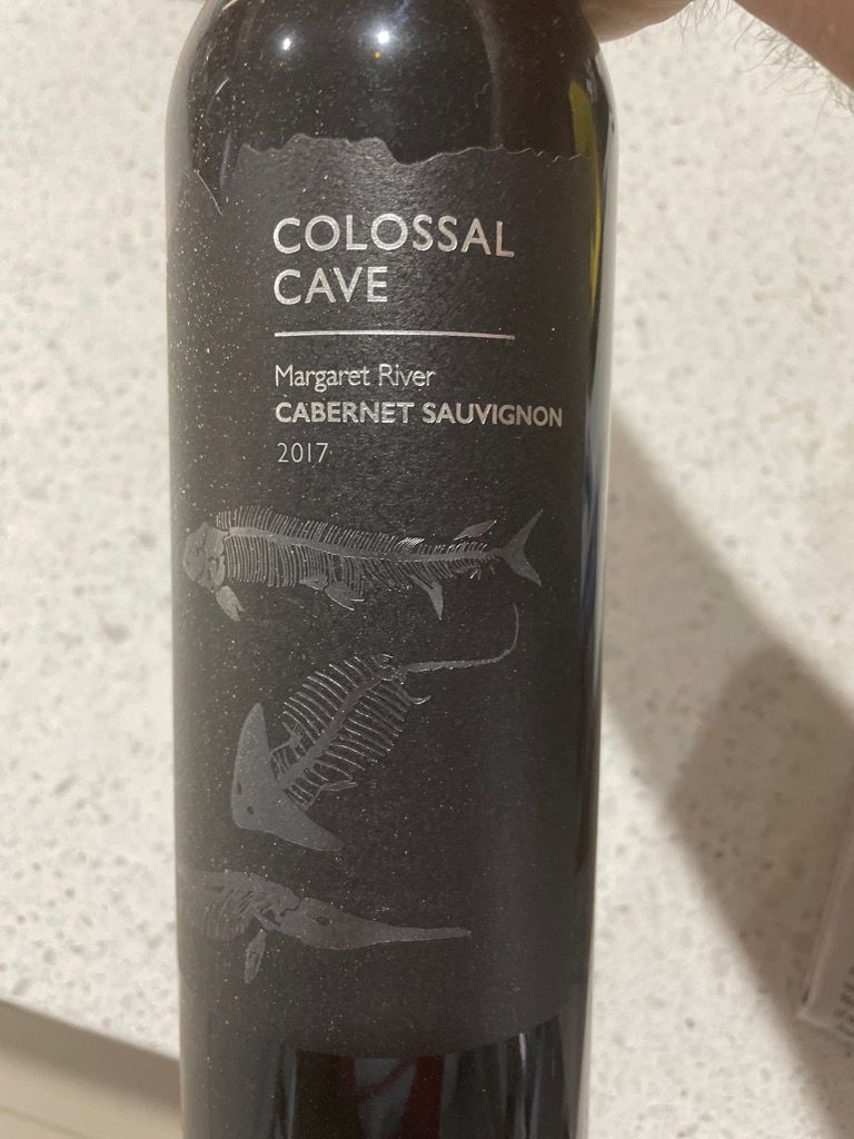 2017 Pinnacle Drinks Cabernet Sauvignon Colossal Cave, Australia ...
