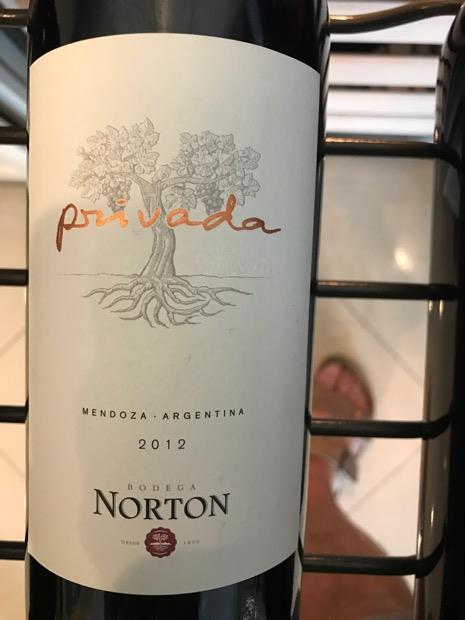 2012 Bodega Norton Cabernet Sauvignon Privada, Argentina, Mendoza, Lujan de Cuyo - CellarTracker