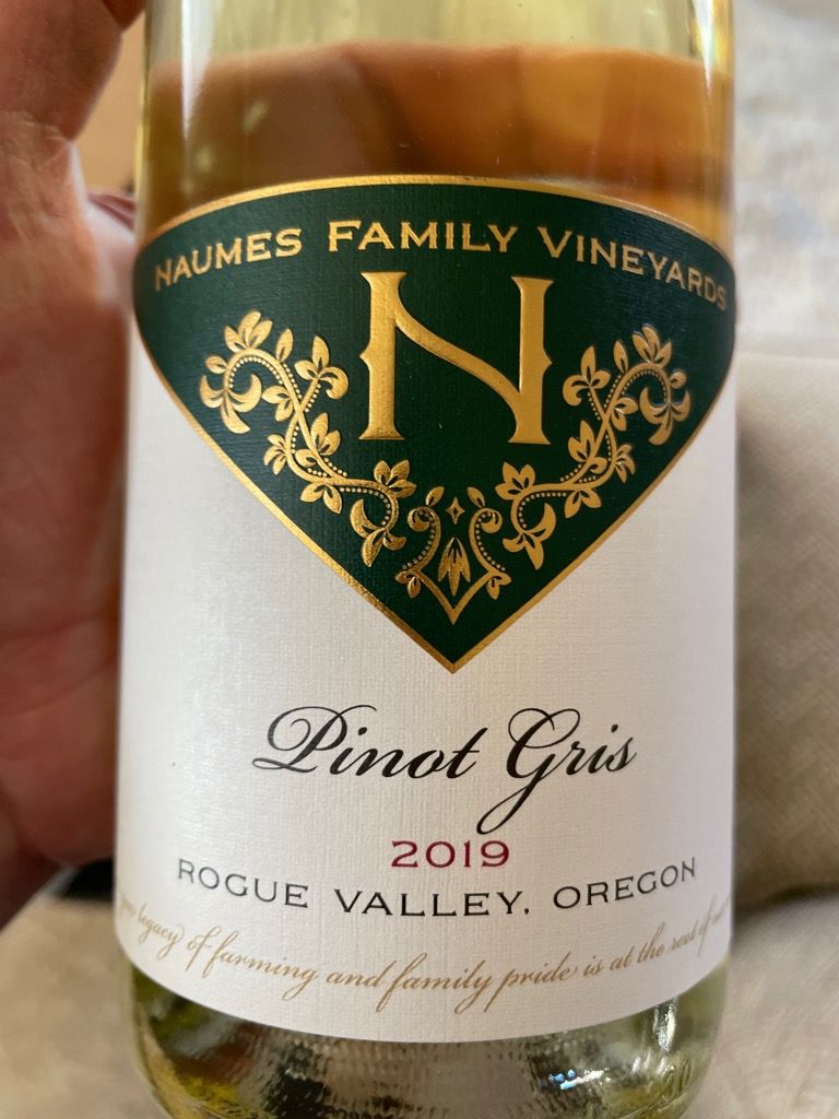 2022 Naumes Family Vineyard Pinot Gris, USA, Oregon, Southern Oregon ...