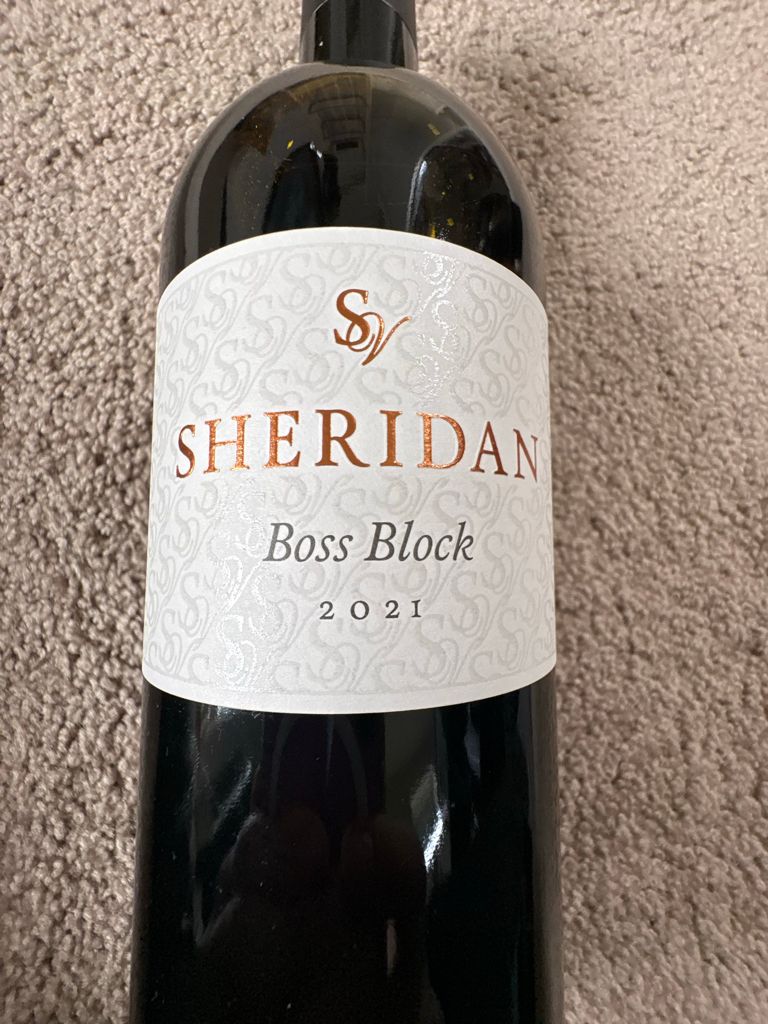2021 Sheridan Vineyard Cabernet Franc Boss Block, USA, Washington ...