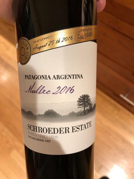 2016 Bodega Familia Schroeder Malbec Saurus Patagonia Select, Argentina ...