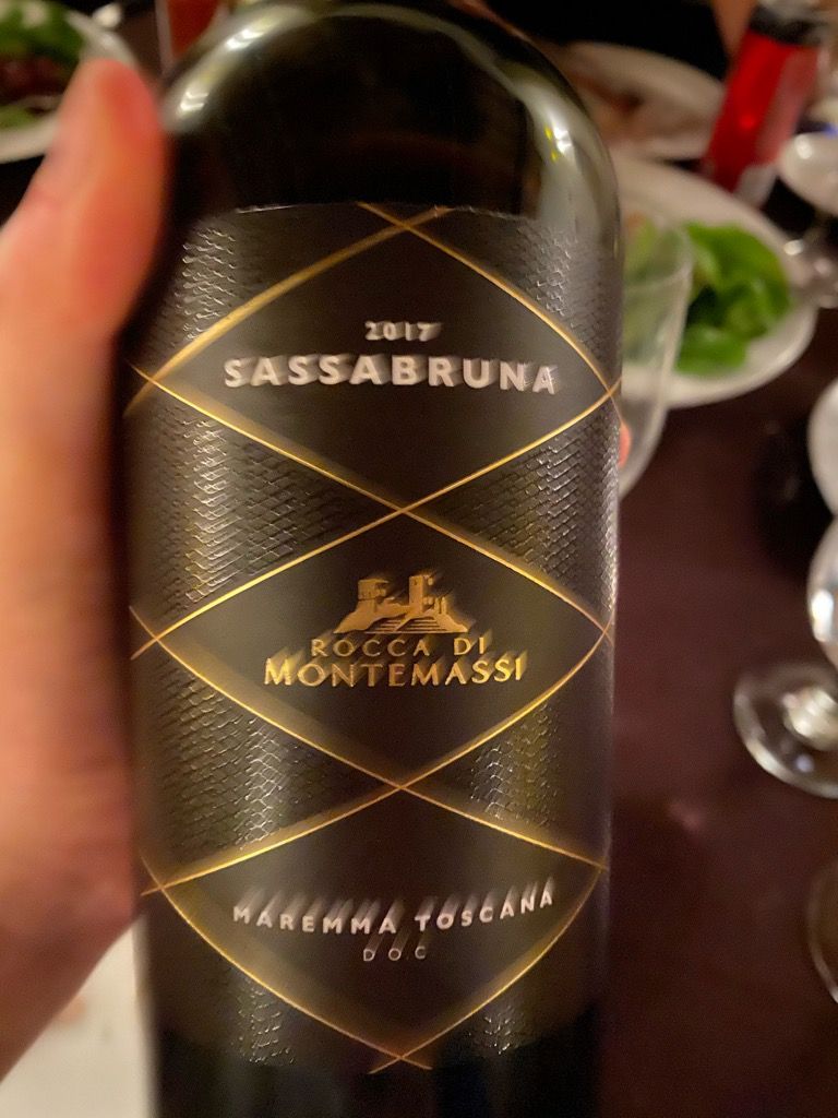 2017 Rocca di Montemassi Maremma Toscana Sassabruna, Italy, Tuscany ...