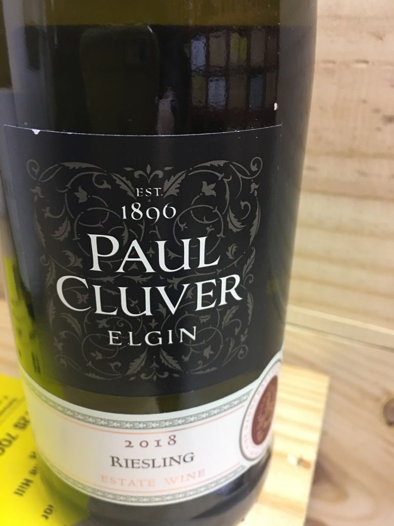 2017 Paul Cluver Riesling, South Africa, Cape South Coast, Elgin ...