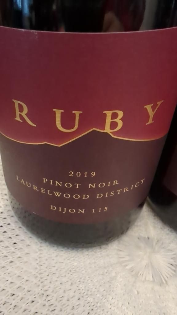 2021 Ruby Vineyard Pinot Noir Dijon 115, USA, Oregon, Willamette Valley, Chehalem Mountains ...