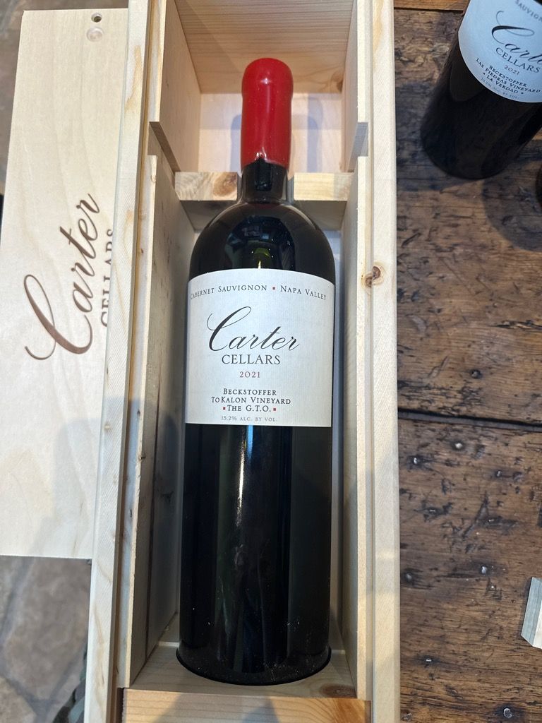 2021 Carter Cellars Cabernet Sauvignon The G.T.O Beckstoffer To Kalon ...