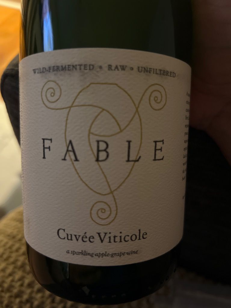 2020 Fable Farm Fermentory Cuvée Viticole, USA, Vermont - CellarTracker
