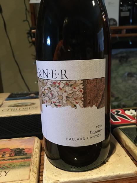 2015 Larner Vineyard Viognier Estate, USA, California, Central Coast ...
