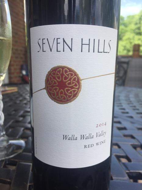 2014 Seven Hills Winery Red Wine, USA, Washington, Columbia Valley, Walla Walla Valley ...