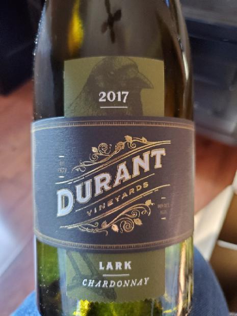 2017 Durant Vineyards Chardonnay Lark Vineyard, USA, Oregon, Willamette ...
