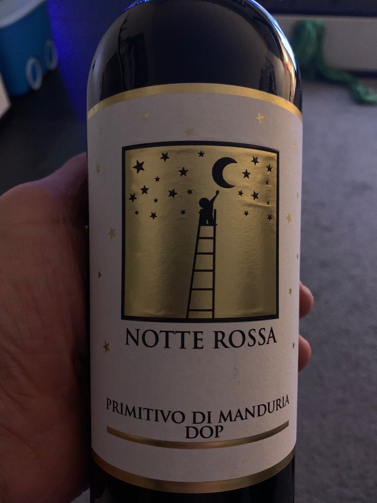 2021 Notte Rossa Primitivo di Manduria, Italy, Puglia, Primitivo di ...