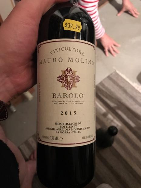 2015 Mauro Molino Barolo Vigna Conca, Italy, Piedmont, Langhe, Barolo ...