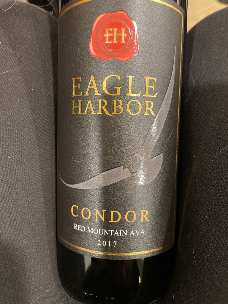 2017 Eagle Harbor Condor Red Mountain, USA, Washington, Columbia Valley ...
