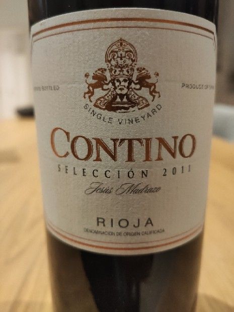 2010 Bodegas y Viñedos del Contino Rioja Selección Jesús Madrazo, Spain ...