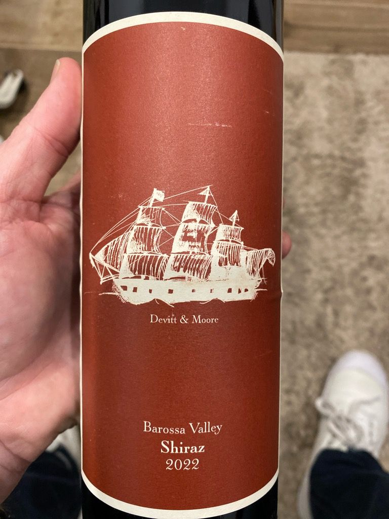 2022 Devitt & Moore Shiraz William Pile, Australia, South Australia, Barossa, Barossa Valley ...