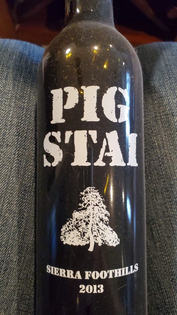 2013 Twisted Oak Pig Stai Pour't, USA, California, Sierra Foothills ...