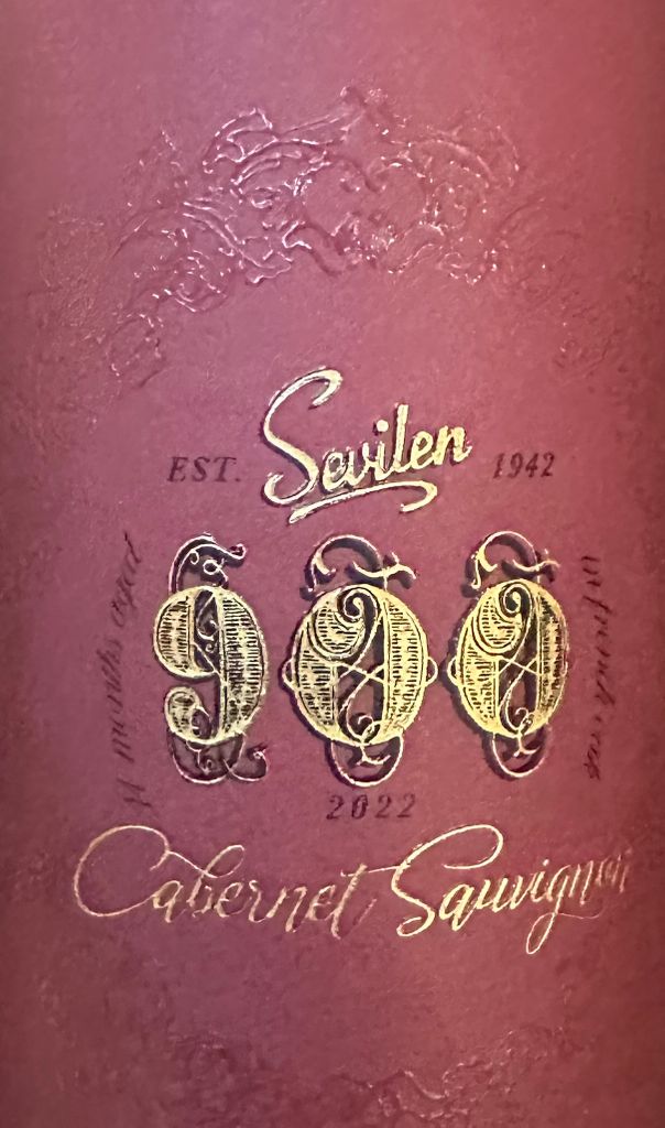 2022 Sevilen Cabernet Sauvignon "900" Cabernet Sauvignon, Turkey, Ege ...