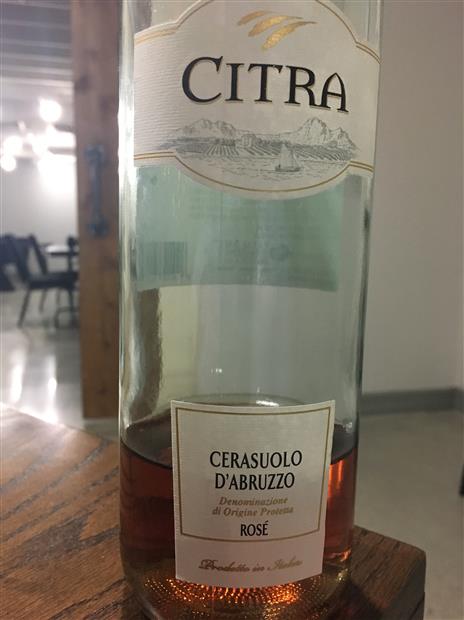 2015 Citra Cerasuolo d'Abruzzo, Italy, Abruzzi, Cerasuolo d'Abruzzo ...