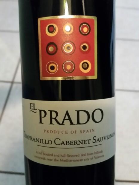 2020 El Prado Valencia Tempranillo Cabernet Sauvignon, Spain, Valencia ...