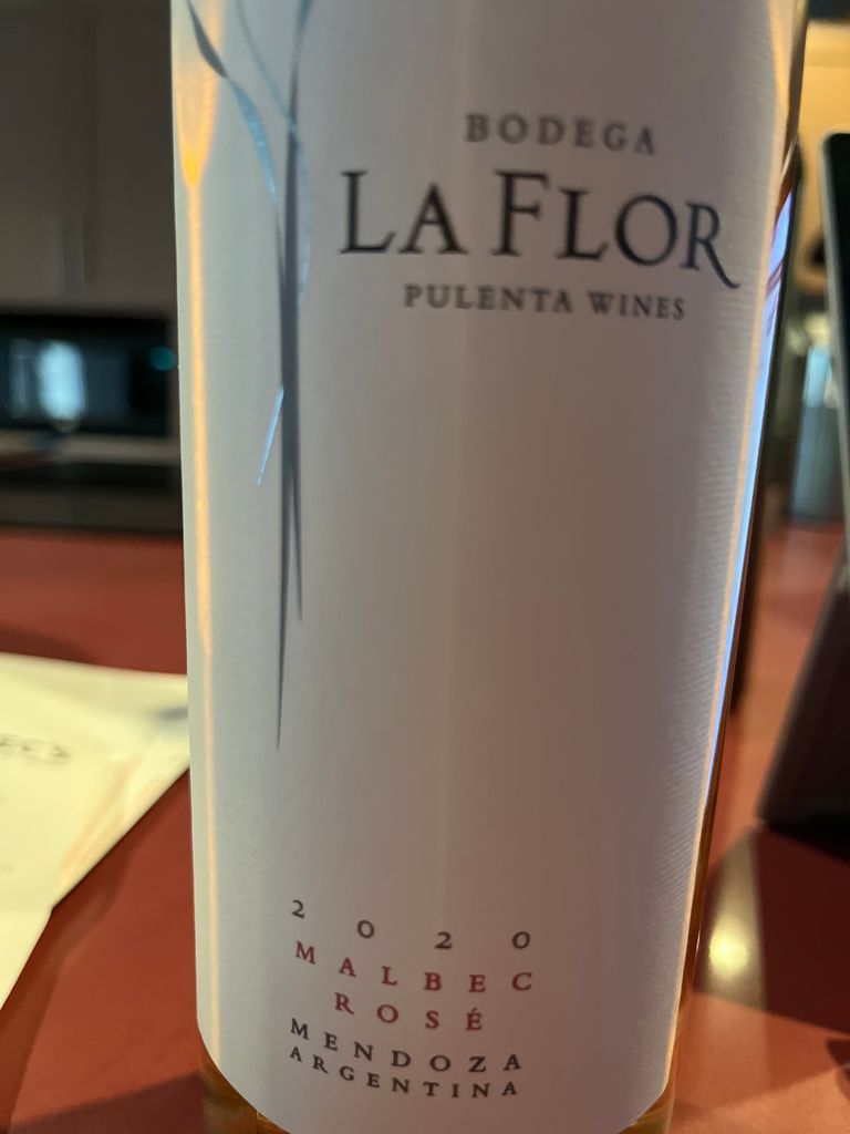 2020 Pulenta Estate Malbec La Flor Rosé, Argentina, Mendoza - CellarTracker