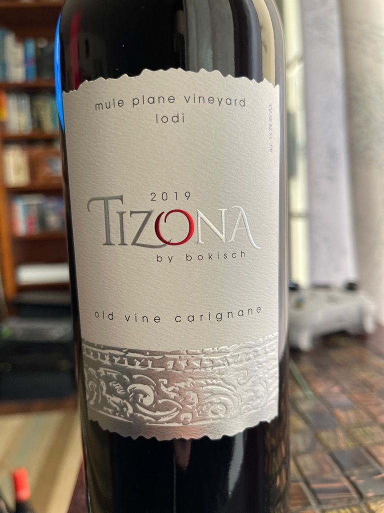 2019 Bokisch Vineyards Carignane Tizona Mule Plane Vineyard, USA ...