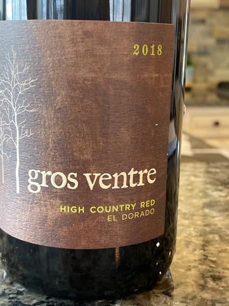 2018 Gros Ventre High Country Red, USA, California, Sierra Foothills ...