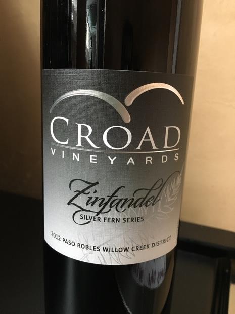 2011 Croad Vineyards Zinfandel Silver Fern Series, USA, California ...