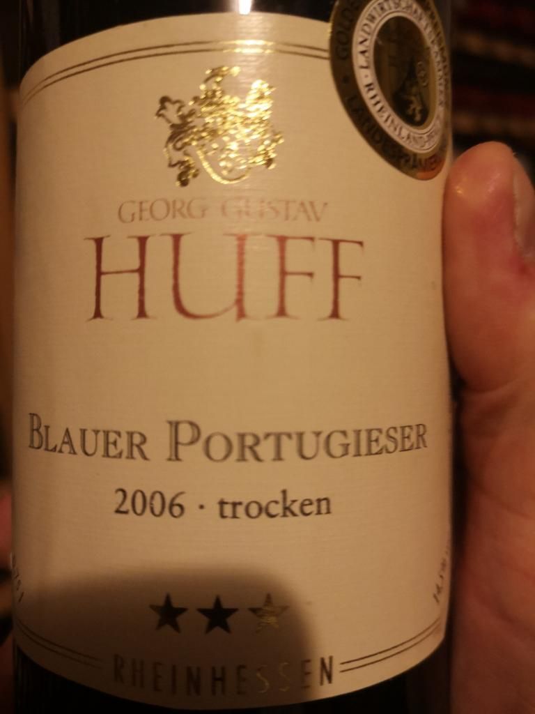 2005 Georg Gustav Huff Blauer Portugieser, Germany, Rheinhessen ...
