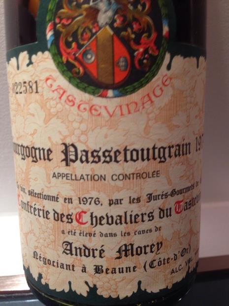 1983 Confrèrie des Chevaliers du Tastevin Bourgogne Hautes-Côtes de ...
