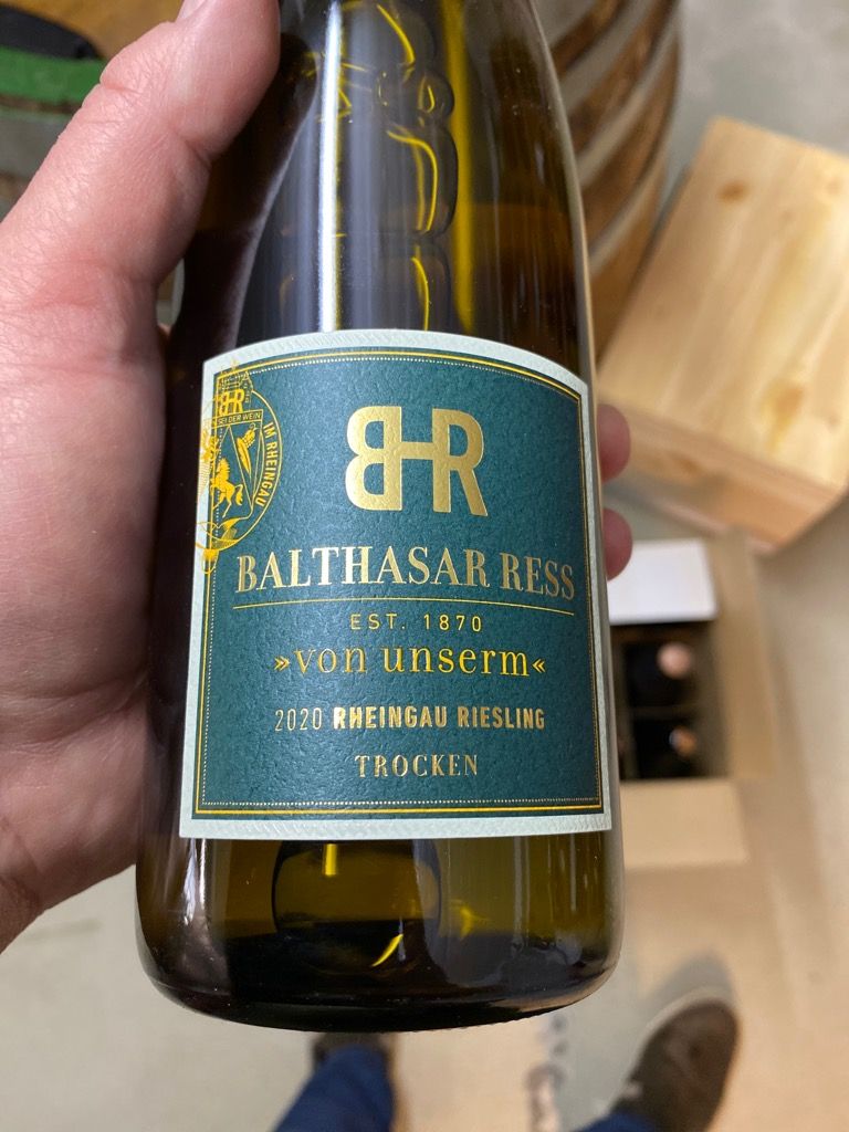 2021 Balthasar Ress Von Unserm Riesling trocken, Germany, Rheingau ...