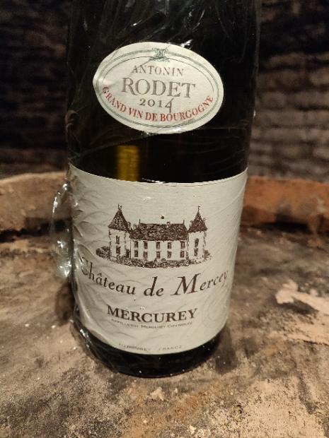 2014 Antonin Rodet Mercurey Château de Mercey, France, Burgundy, Côte ...