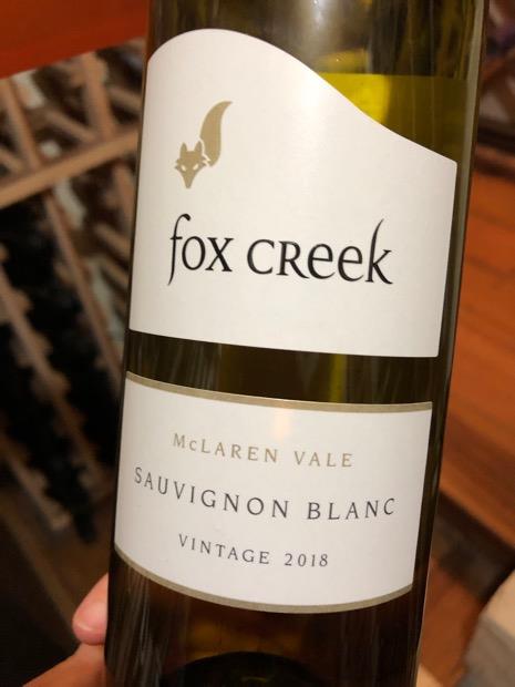 2021 Fox Creek Sauvignon Blanc, Australia, South Australia, Fleurieu, McLaren Vale - CellarTracker