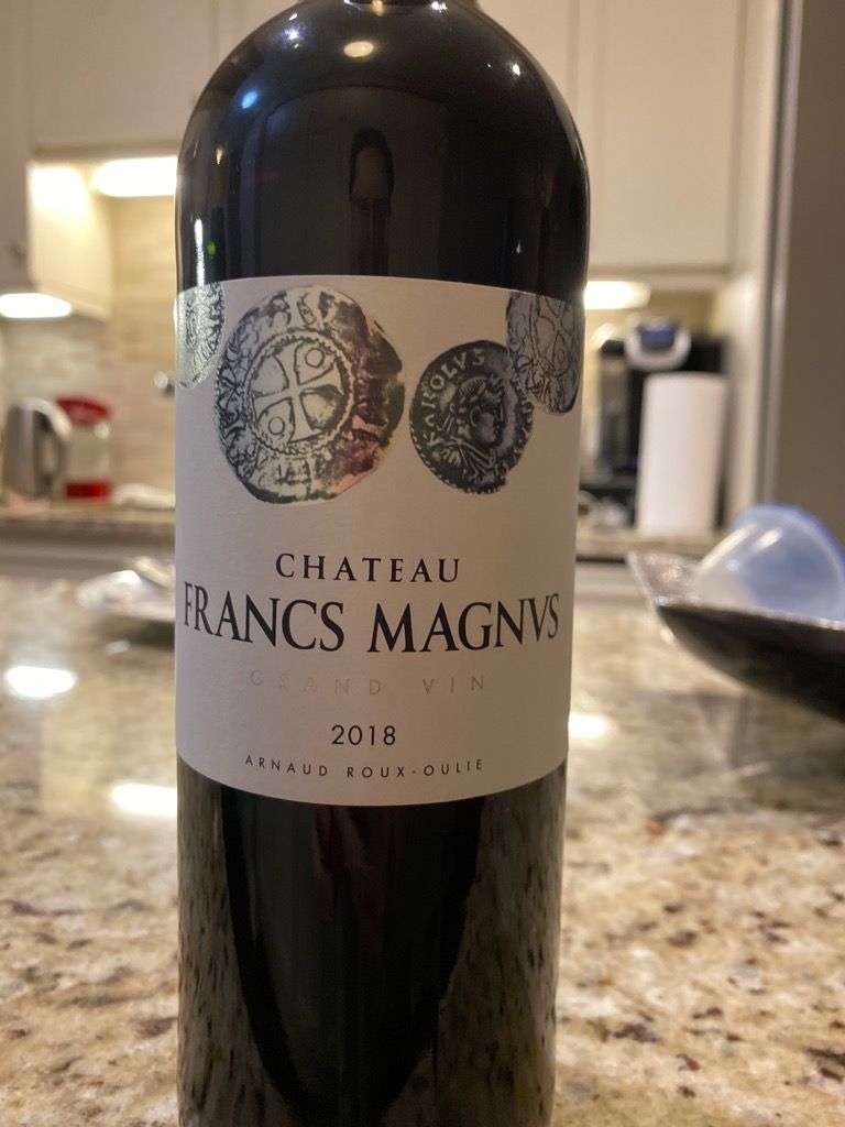 2018 Château Francs Magnus, France, Bordeaux - CellarTracker
