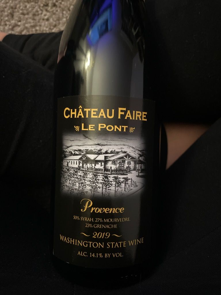 2019 Château Faire Le Pont Provence, USA, Washington - CellarTracker
