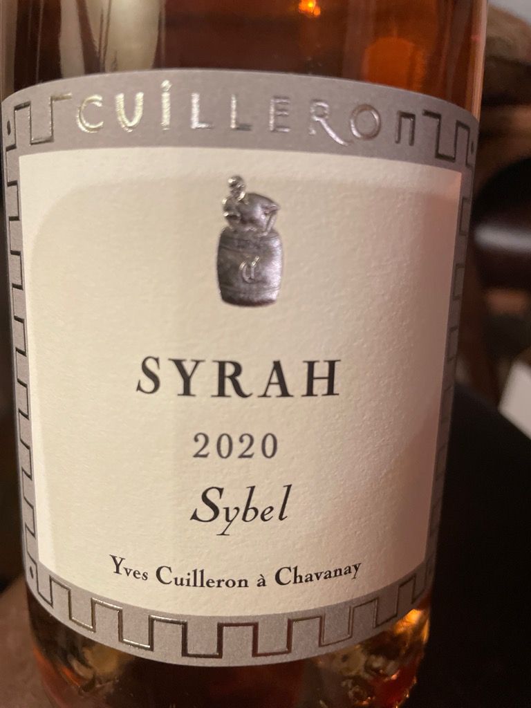 2020 Domaine Yves Cuilleron Syrah Sybel Rosé, France, Rhône, Northern ...