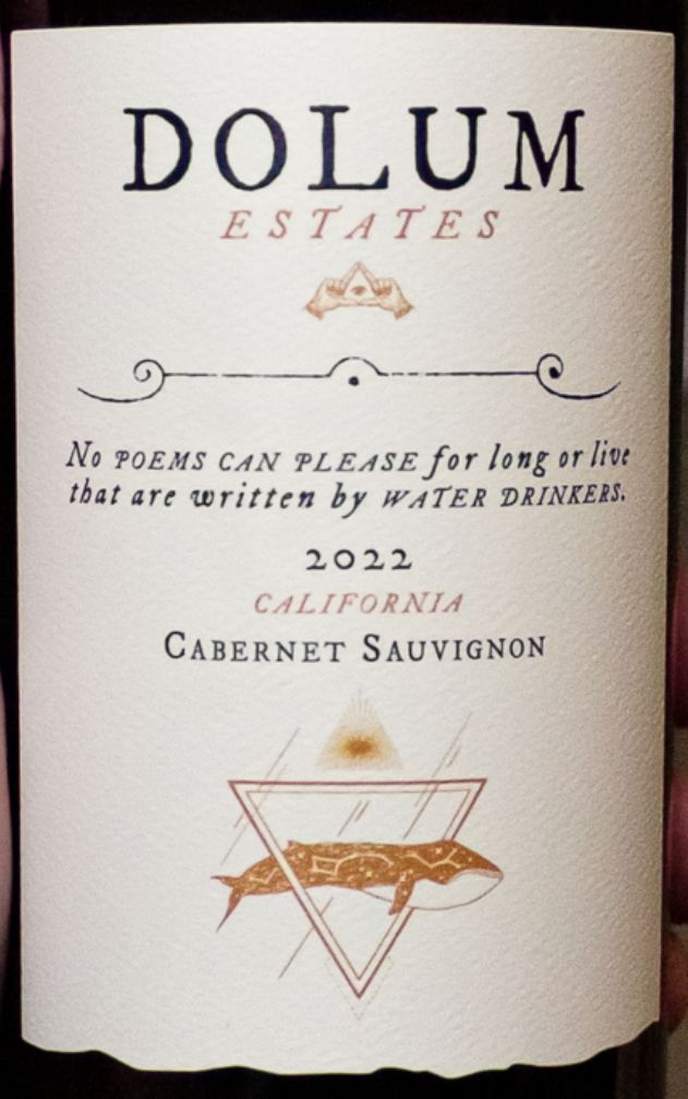 2023 Dolum Estates Cabernet Sauvignon, USA, California - CellarTracker
