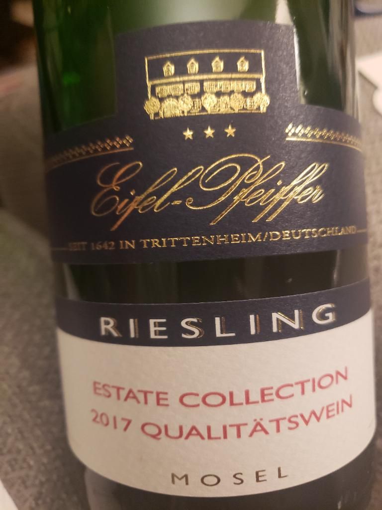 2018 Weingut Eifel Pfeiffer Riesling Auslese Estate Collection, Germany ...