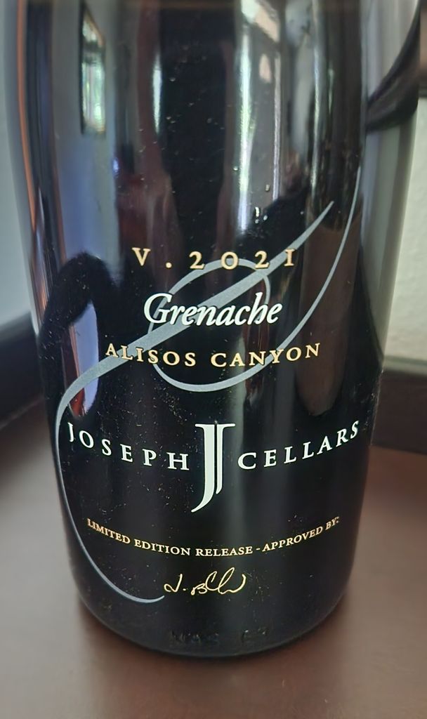 2021 Joseph Cellars Grenache, USA, California, Central Coast, Alisos ...