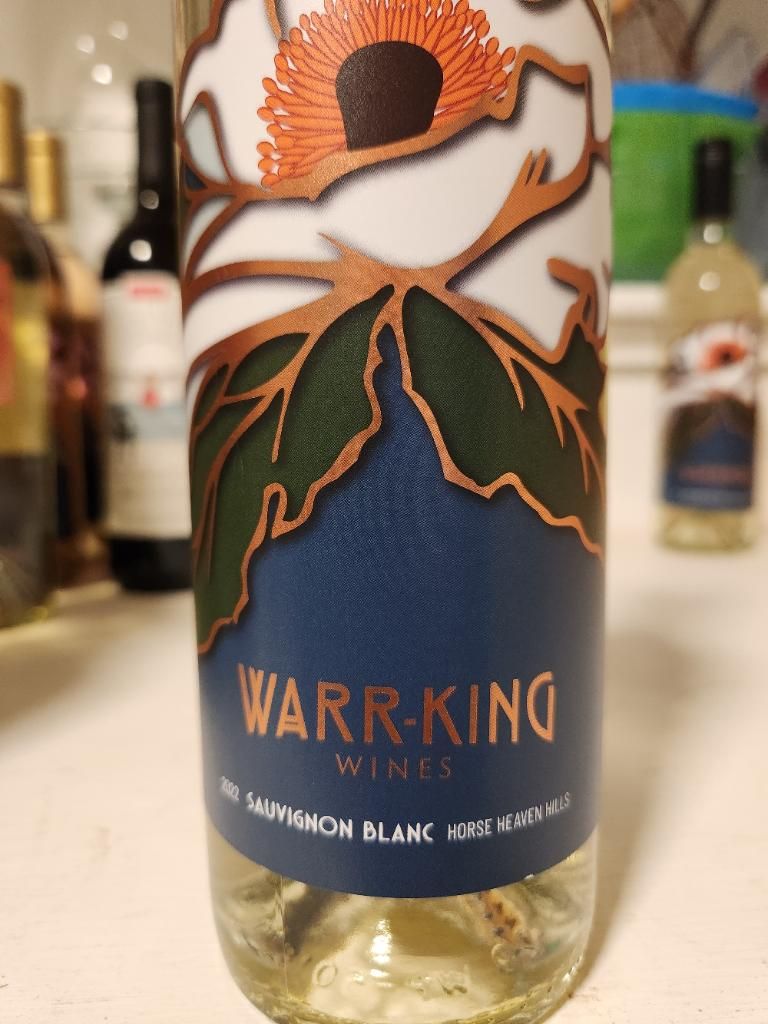 2022 Warr-King Wines Sauvignon Blanc, USA, Washington, Columbia Valley, Horse Heaven Hills ...