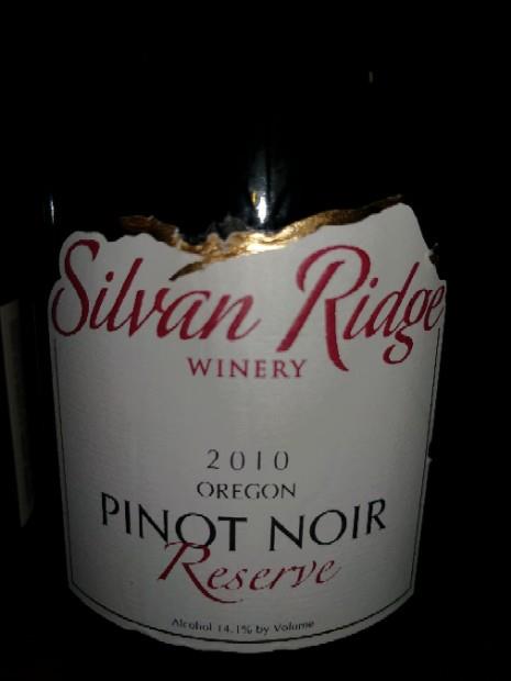 2020 Silvan Ridge Pinot Noir Reserve, USA, Oregon, Willamette Valley ...