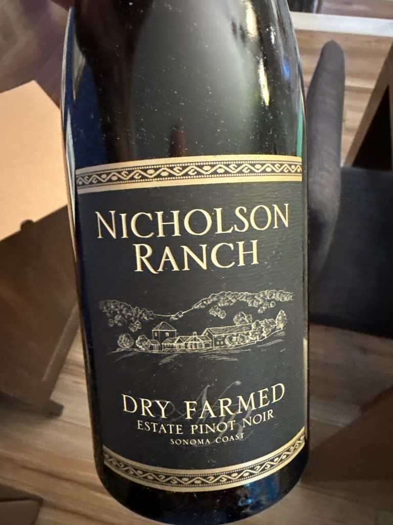 2021 Nicholson Ranch Pinot Noir Dry Farmed Estate, USA, California ...