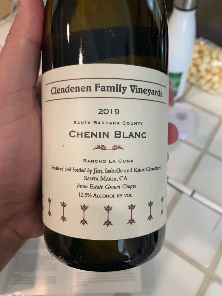 2021 Clendenen Family Vineyards Chenin Blanc Rancho La Cuna, USA ...